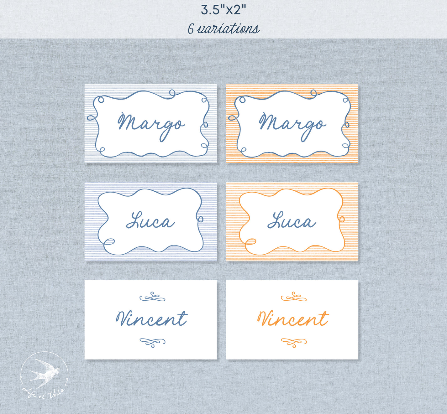 Amalfi Whimsical Seafood Menu | Editable Canva Template – Life et Voilà